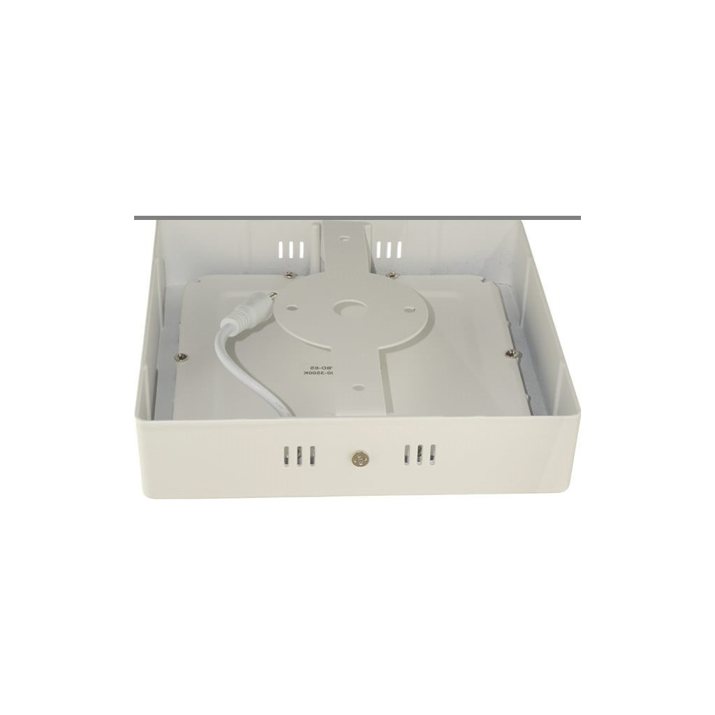 Aplica Cu Led 12W Patrata Alb Cald Cu Rama 172X172X35Mm