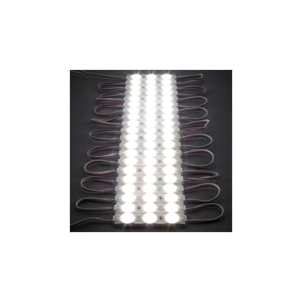 Modul Led 12V 1.5W 3X2835 Smd Ip67 - Set 20 Buc Alb Rece Dl66820