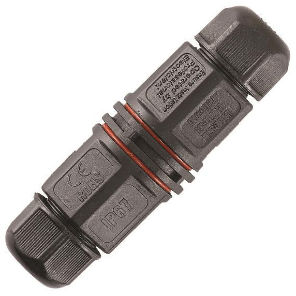 Conector liniar pentru cablu multifilar IP67 3P (3X1.5) rezistent la apa